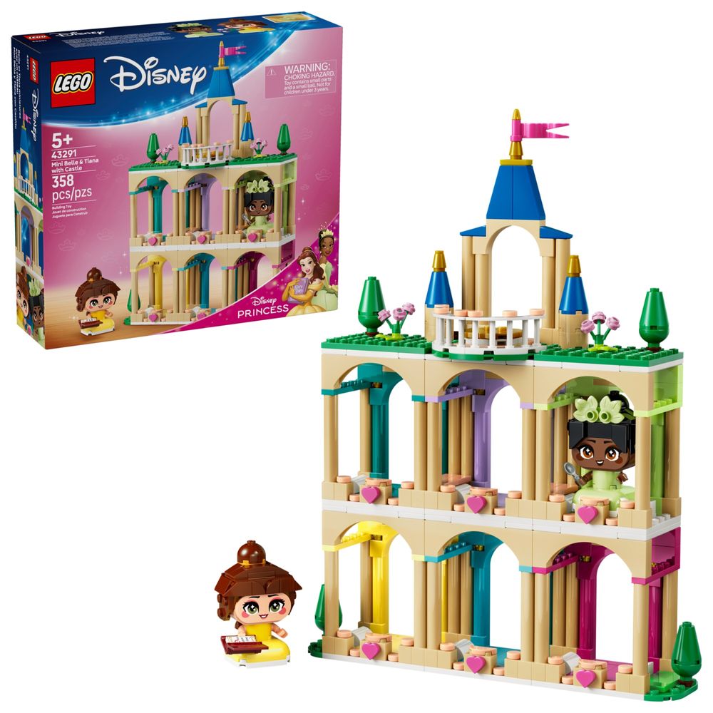 Mini Bela e Tiana com o Castelo - Lego®